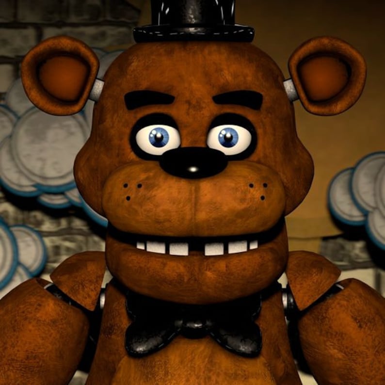 Freddy 1 Furry Custom Mask Wearable 3D Model STL - Freddy 1 Furry ...