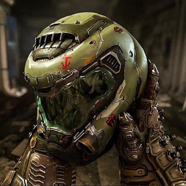 Doomguy Helmet - Etsy