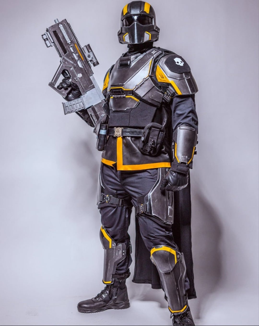 Helldiver B-01 Tactical Full Body Wearable Armor With Helmet 3D Model STL Helldiver B-01 ...