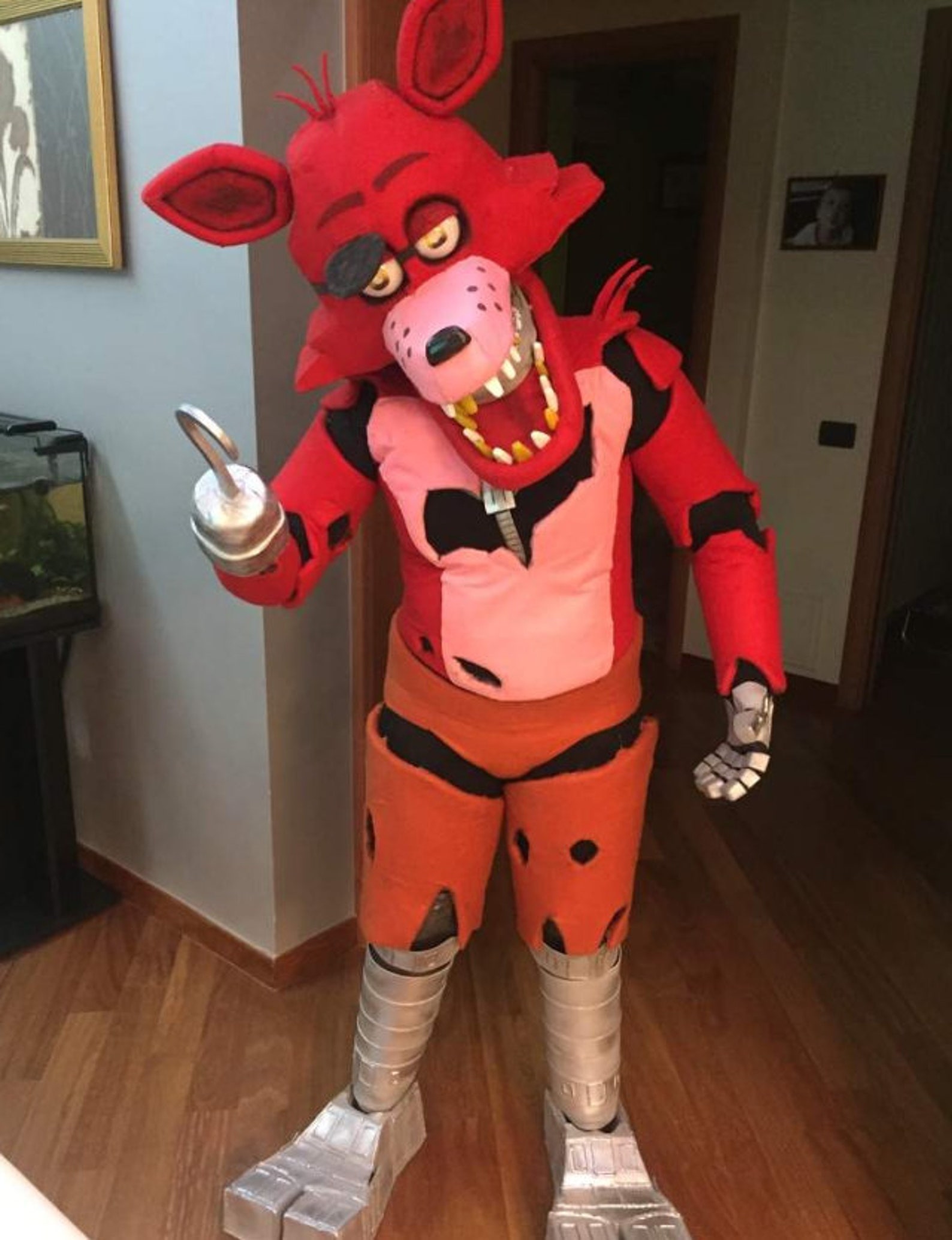 Foxy 1 Furry Custom Mask Wearable 3D Modelo STL - Foxy 1 Furry Cosplay ...