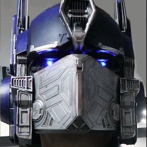 Optimus Prime Transformers Full Wearable Helmet 3D Model STL - Optimus ...