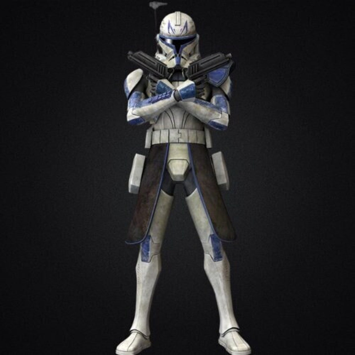 Captain Rex Phase 2 Custom Full Body Wearable Armor With Helmet 3D ...