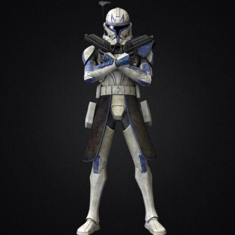 Captain Rex Phase 2 Custom Full Body Wearable Armor With Helmet 3D ...