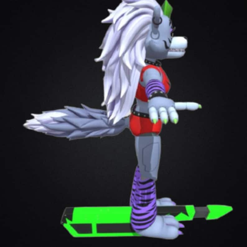 Roxanne Security Break Furry Full Body Wearable Parts met helm Wearable ...