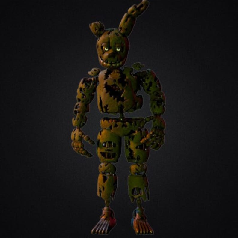 FNAF Springtrap Full Body Wearable Armor With Head 3D Model - Etsy Ireland