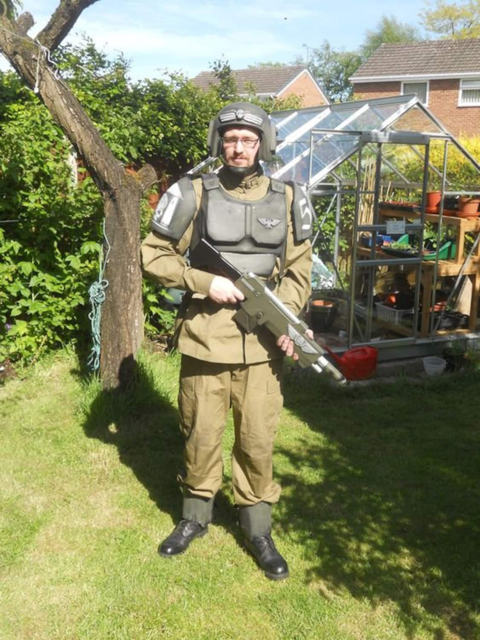 Cadian Guard Full Wearable Armor With Helmet 3D Model STL - Cadia Guard ...