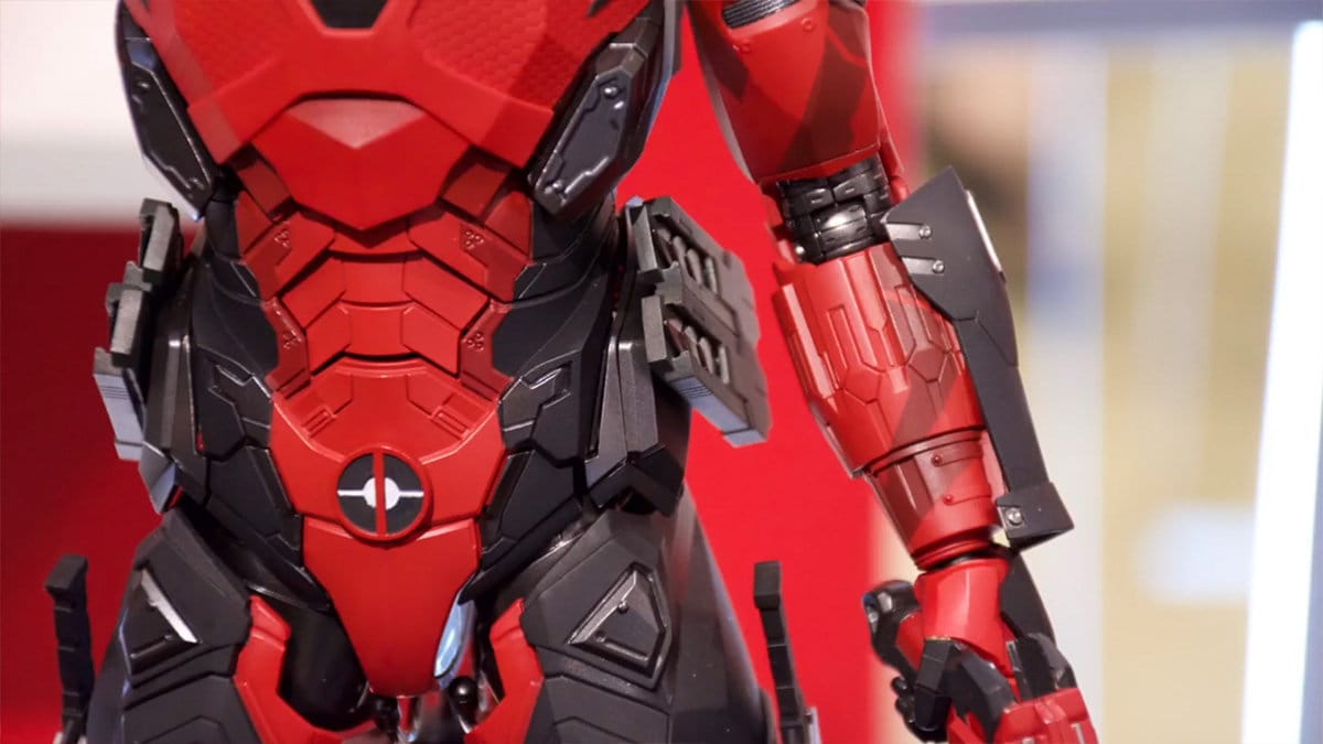 Armored Deadpool Custom Full Body Wearable Parts With Helmet 3D Model ...