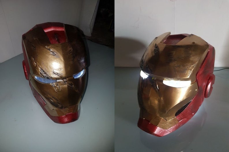 Ironman Mk6 Armor Helmet - Costume Suit for Cosplay - STL 3D Print ...