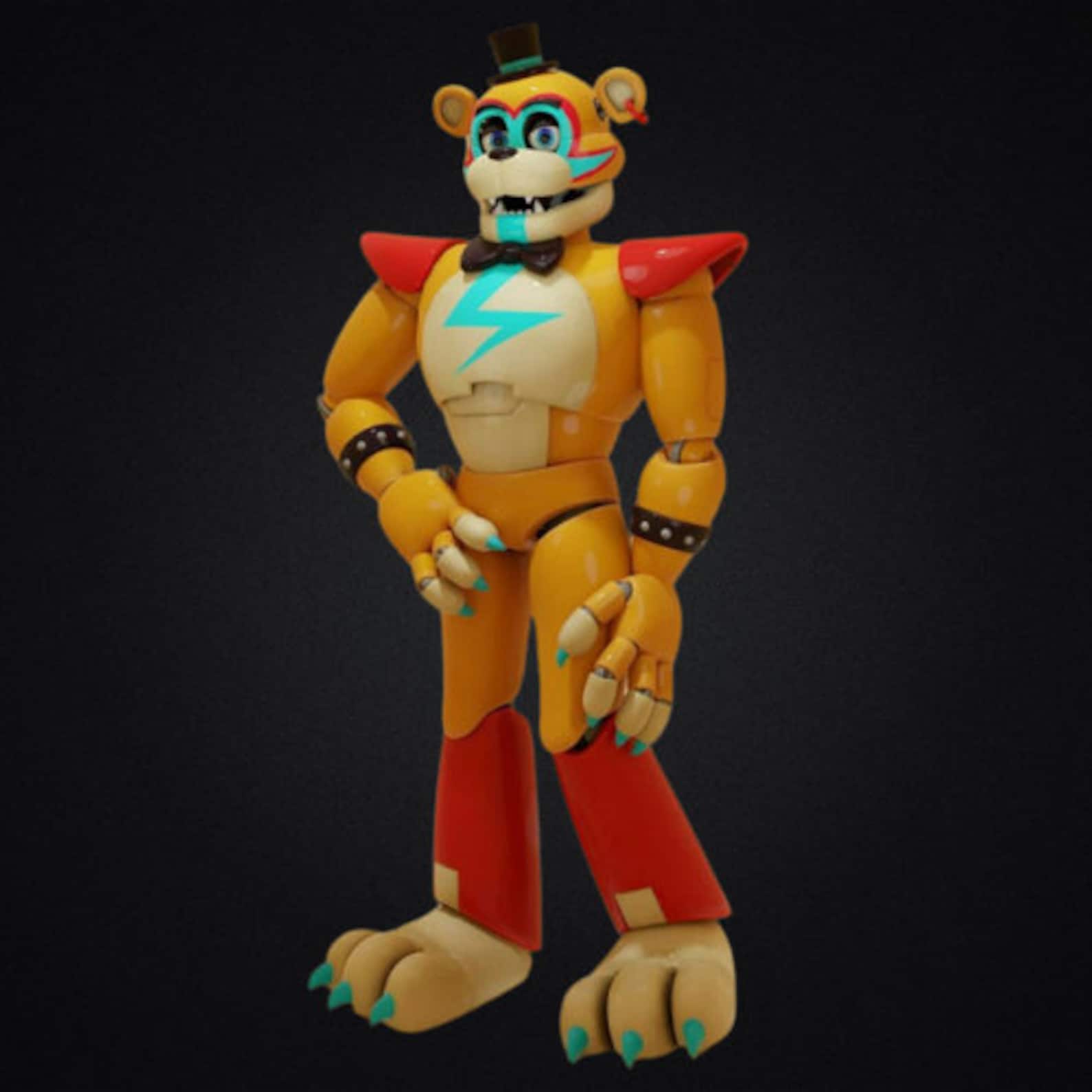 Freddy Security Break Furry Custom Full Body Wearable Parts With Helmet ...