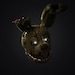 Fnaf Springtrap Full Wearable Head 3D Model STL - FNAF Springtrap ...