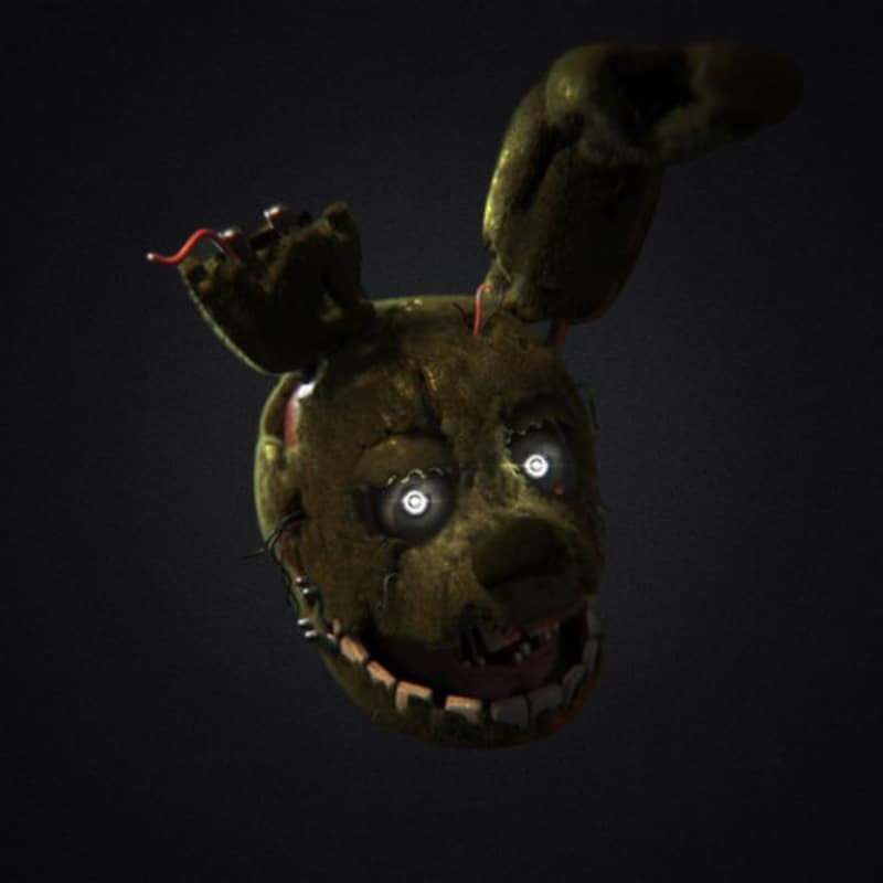 Springtrap Custom Mask - Etsy