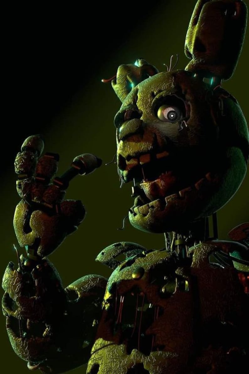 Fnaf Springtrap Full Body Wearable Armor With Head 3d Model Etsy Ireland