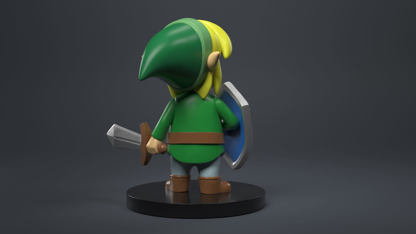 The Legend of Zelda 3D PRINT MODEL Figurine Model Kit Fan Art Unpainted ...