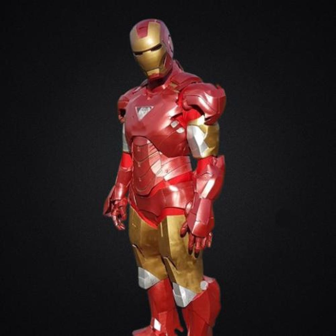 Ironman Mk6 Armor Helmet - Costume Suit for Cosplay - STL 3D Print ...