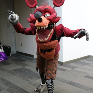 Foxy 1 Furry Custom Mask Wearable 3D Model STL - Foxy 1 Furry Cosplay ...