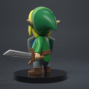 The Legend of Zelda 3D PRINT MODEL Figurine Model Kit Fan Art Unpainted ...