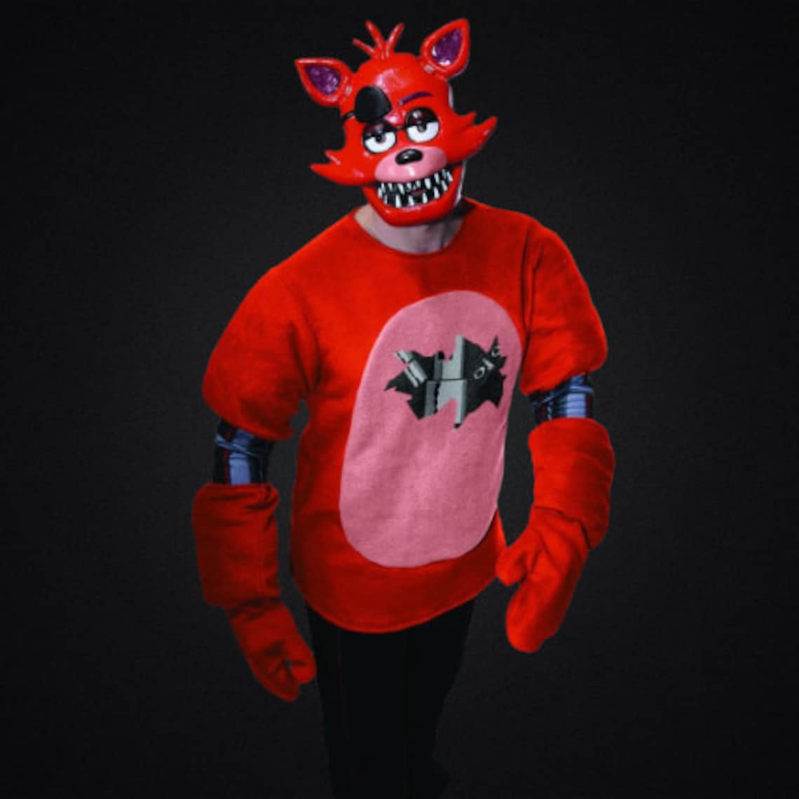 Foxy 1 Furry Custom Mask Wearable 3D Model STL - Foxy 1 Furry Cosplay ...