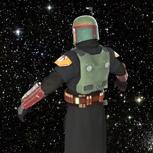 Book of Boba Fett Custom Full Body Wearable Armor With Helmet - Etsy