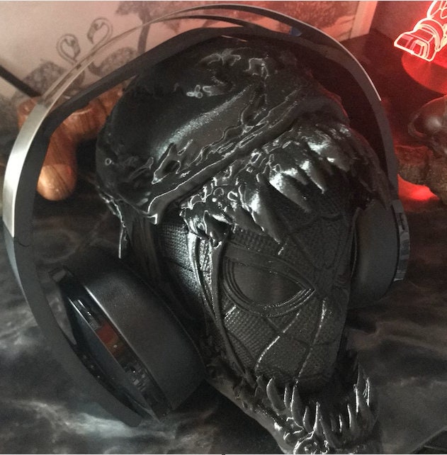 Spiderman Venom Headphone Stand Perfect Gamer Gift Headset Stand ...