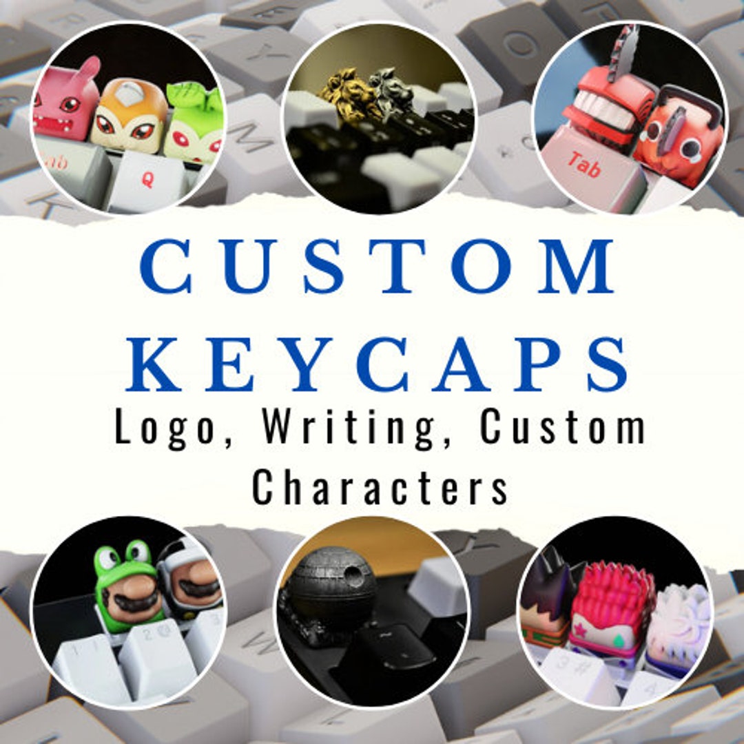 Custom Keycaps 3D Print Ready | Resin Keycaps | Esc Keycap | Champion ...