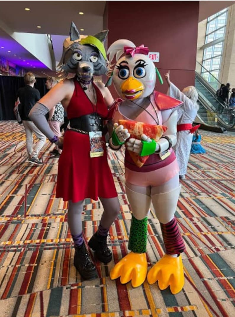 Chica Security Break Furry Full Body Wearable Parts With Helmet ...