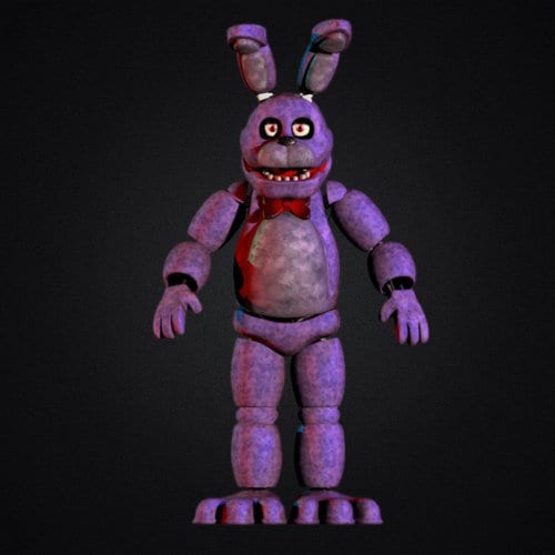 Bonnie 1 Furry Custom Full Body Wearable With Mask Wearable 3D Model ...