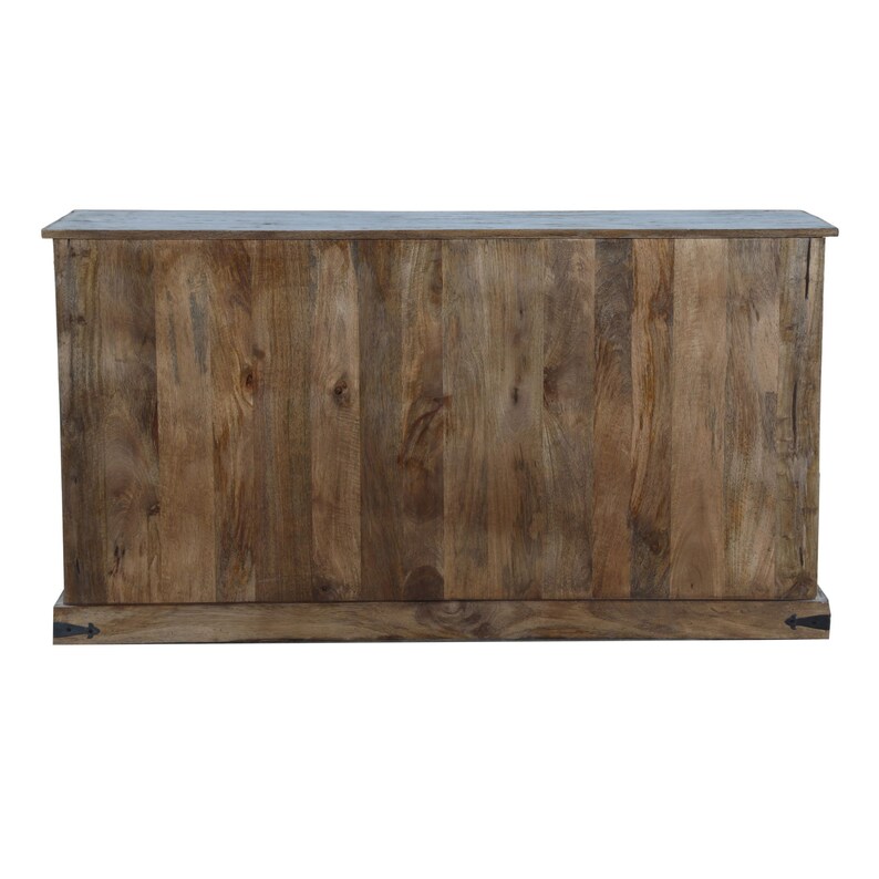 Farmhouse Media Entertainment Sideboard Buffet Server Shabby Chic ...