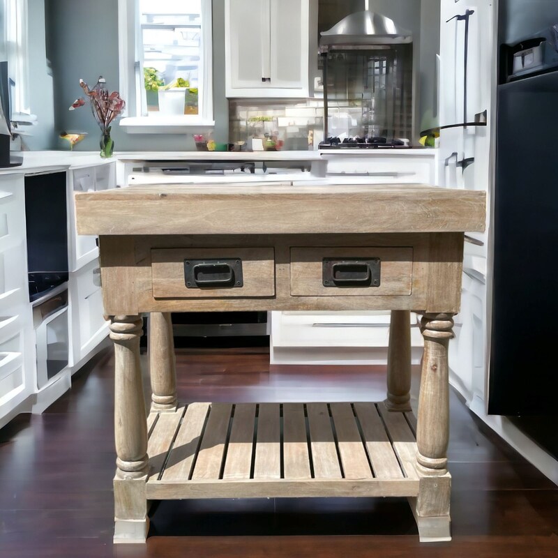 Butcher Block Island - Etsy