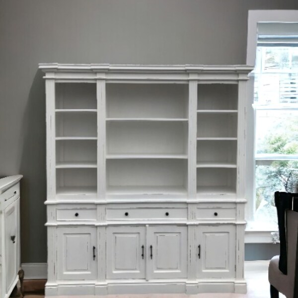 Shabby Chic Bookcase - Etsy