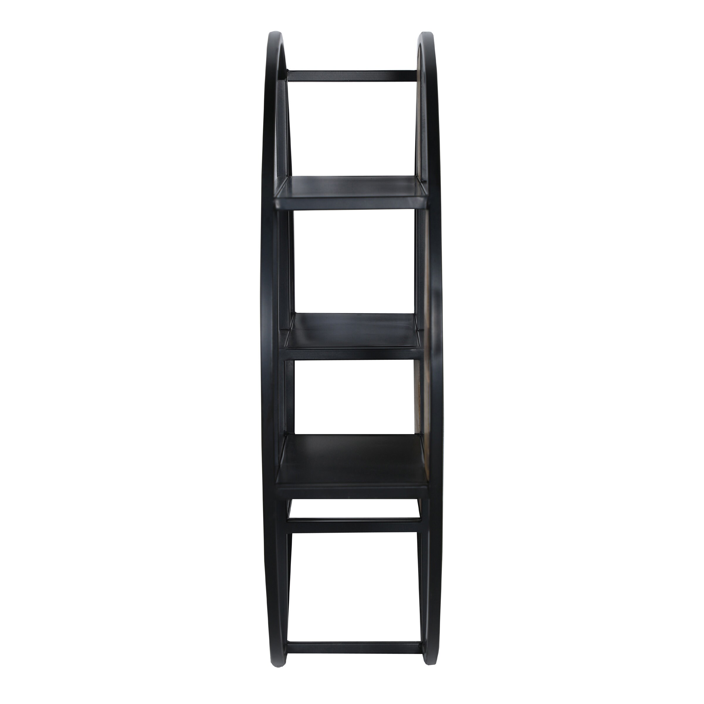 4 Tier Round Contemporary Industrial Hanging Wall Shelf Decor Modern - Etsy