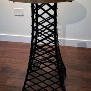 42" Tall Eiffel Tower High Top Bar Height Bistro Cocktail Pub ...