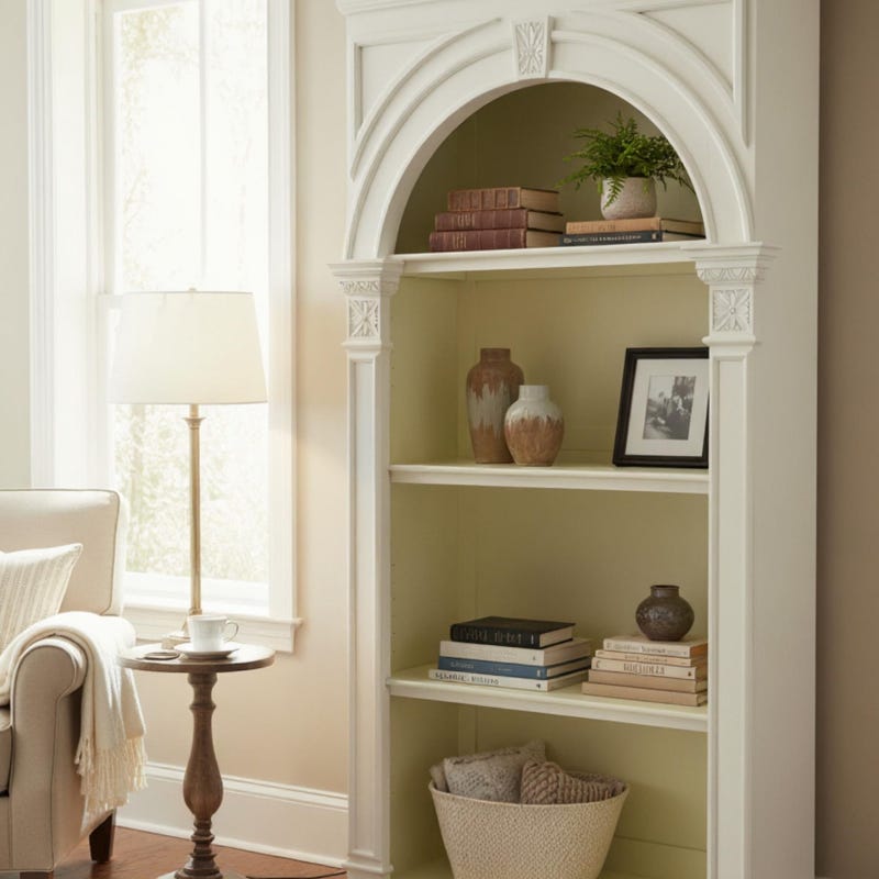 Shabby Chic Bookcase - Etsy