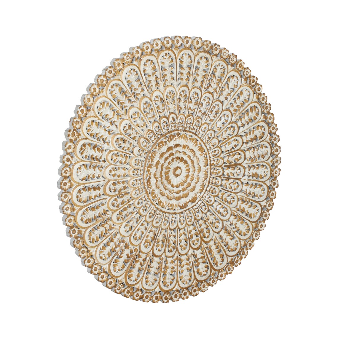 Large Wooden Round Wall Hanging Decor Wall Art Architectural - Etsy