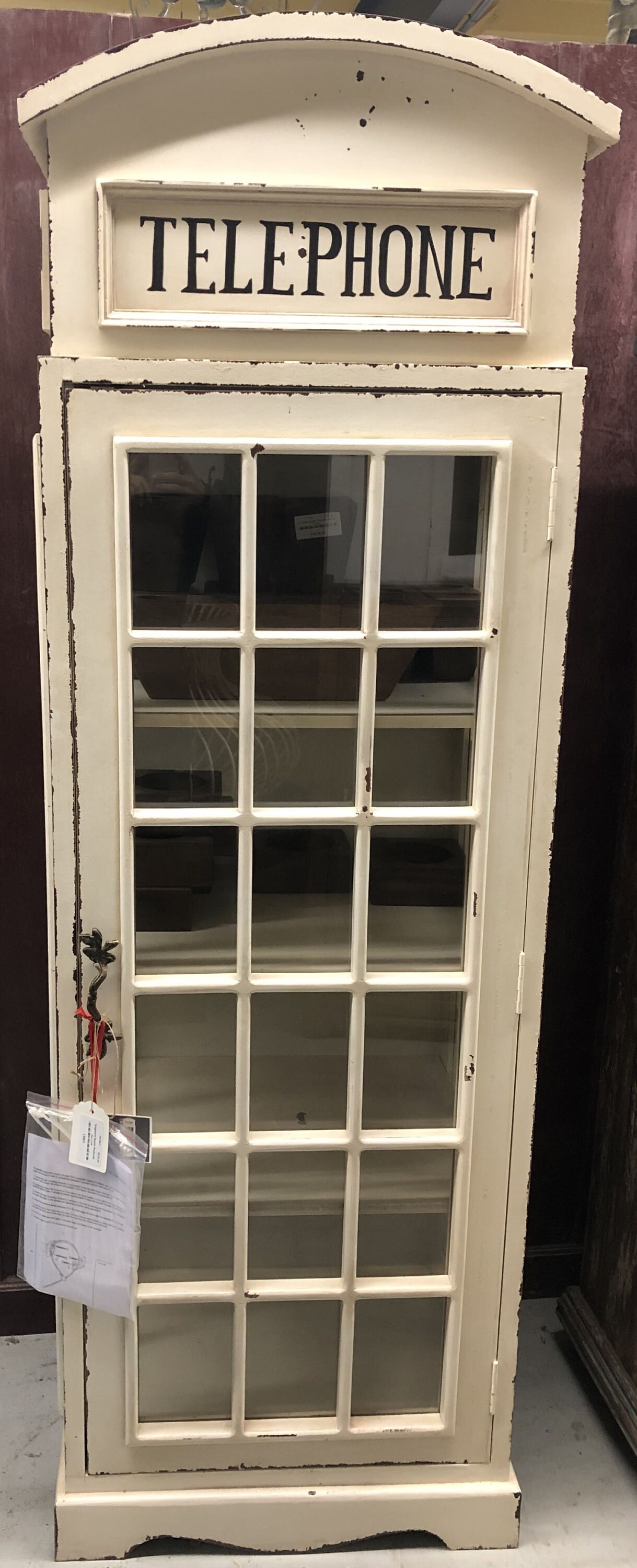 Telephone Booth Cabinet Display Case - Etsy