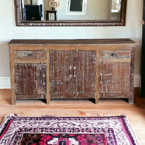 Rustic Sideboard - Etsy