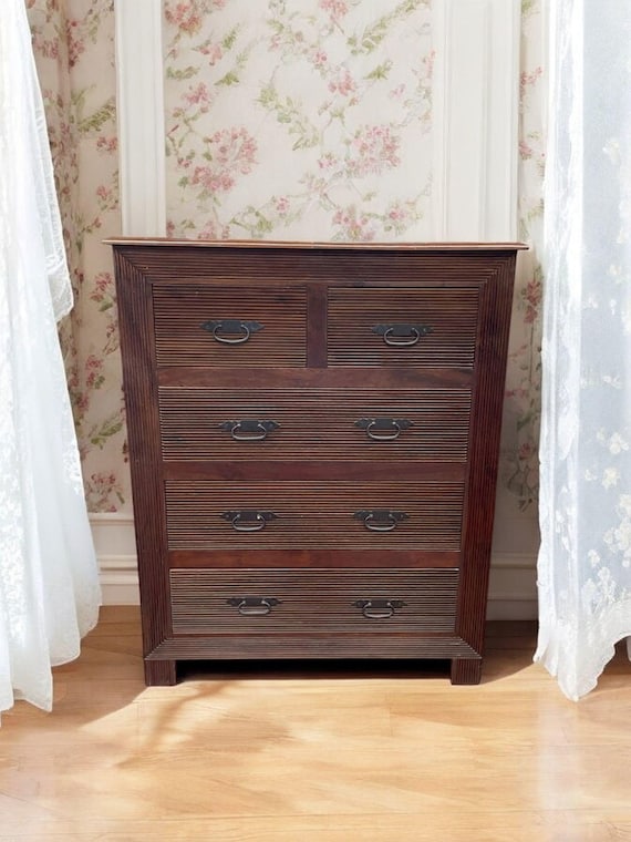 Dark brown tallboy store