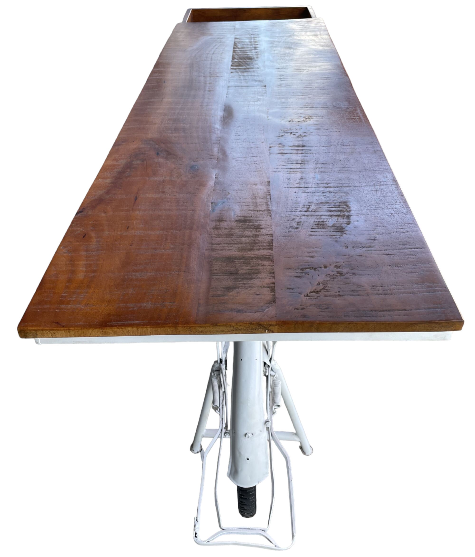 Vintage Bicycle Bar Sideboard Den Gameroom Buffet Server Console Table ...