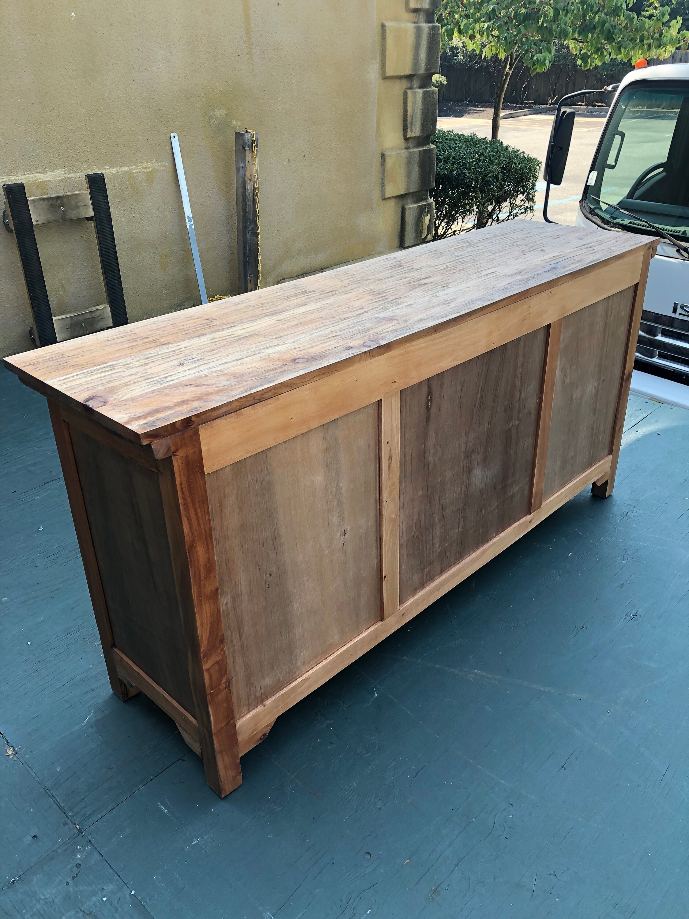 Mac TV Media Cabinet Entertainment Center Buffet Server Credenza Rustic ...