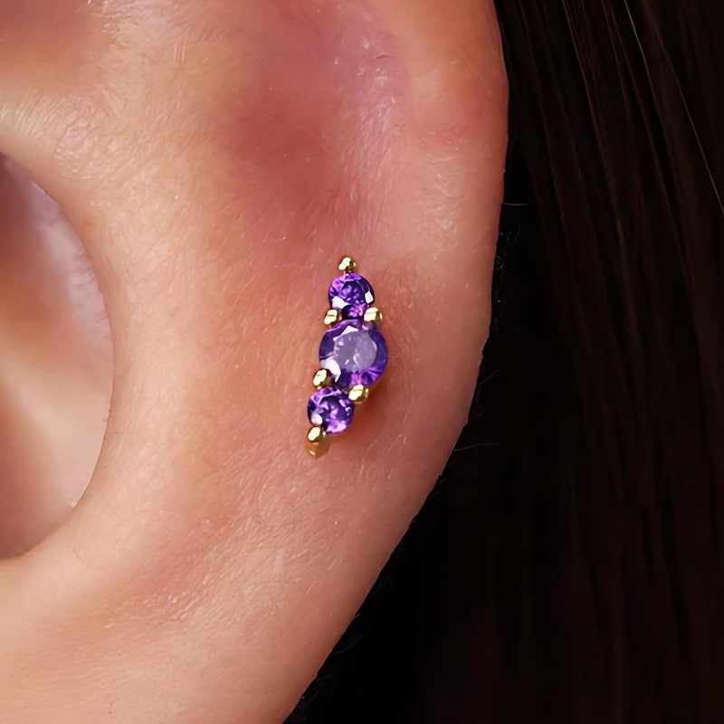 Cartilage Earring - Etsy