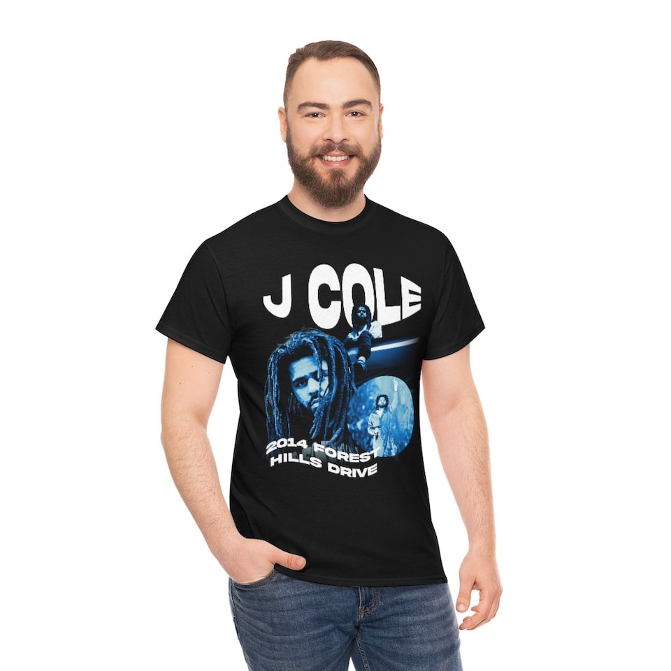 The J. Cole Coleworld Unisex Vintage Inspired Graphic Bootleg T-Shirt ...