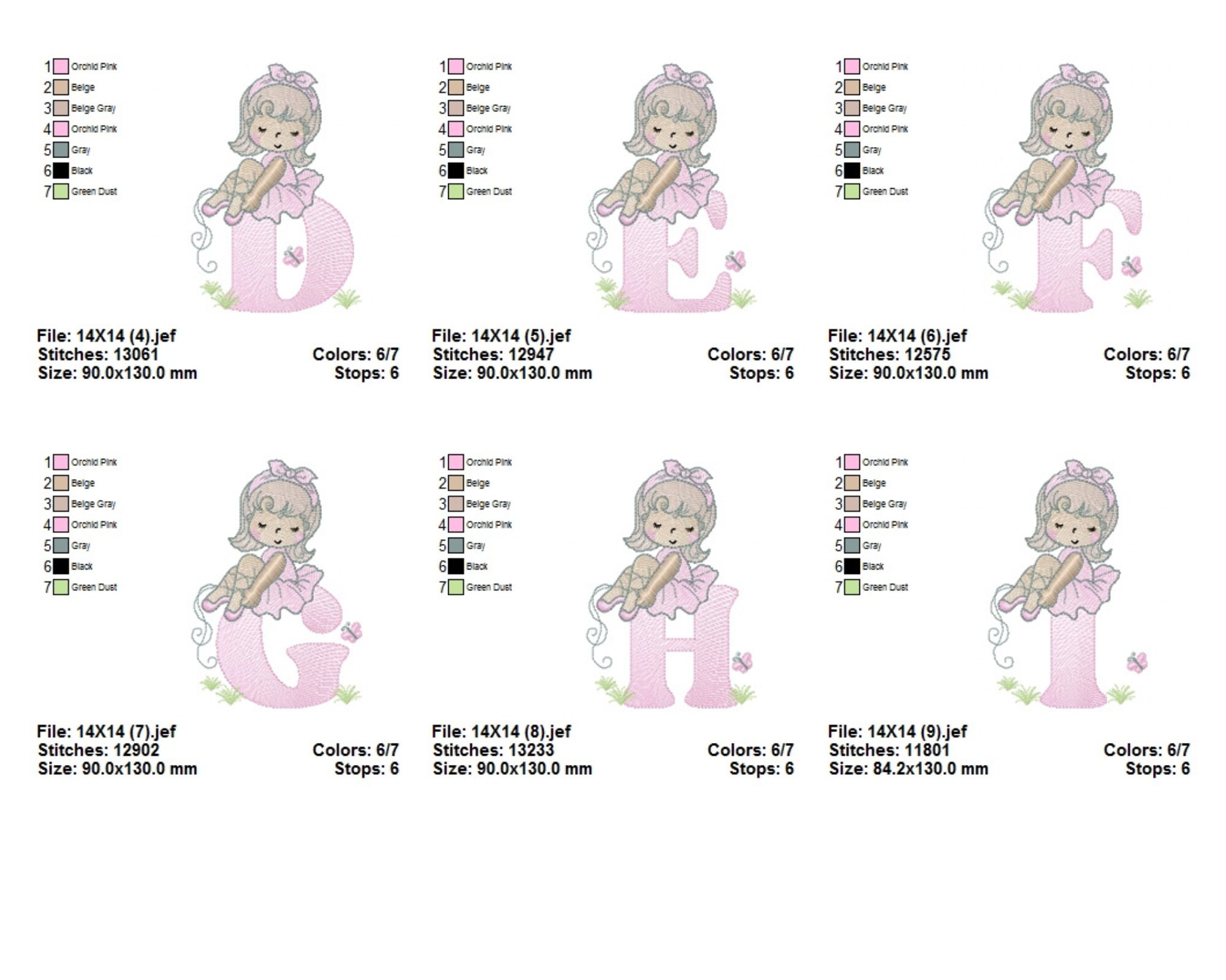 Alphabet Embroidery Design Monogram Font Machine Embroidery - Etsy