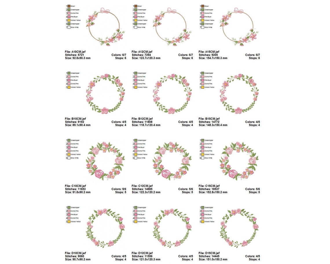 Creative Machine Embroidery Pattern, Instant Download - Etsy