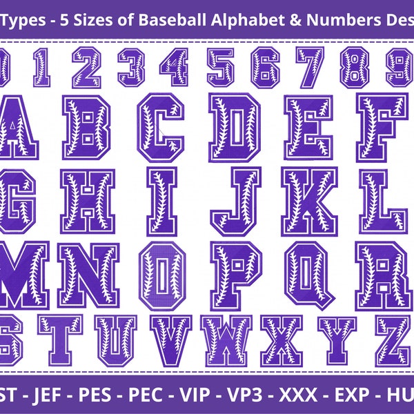 Embroidery Numbers - Etsy