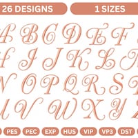 Simple Alphabet Chart - Download PDF - Etsy