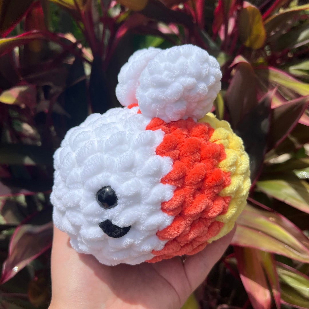 Candy Corn Bee Plushie Handmade Crochet Amigurumi - Etsy