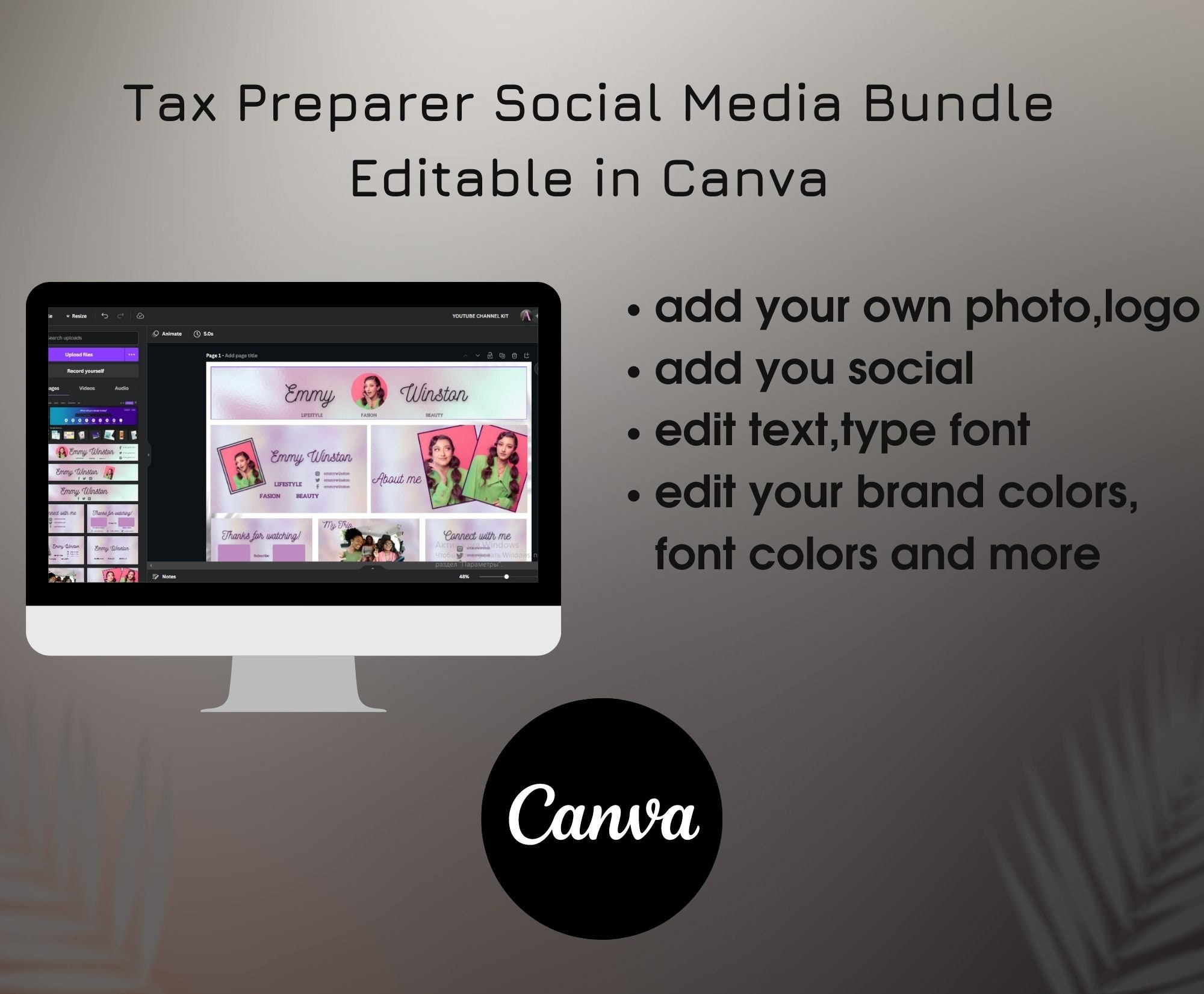 Tax Preparer Bundle Tax Preparation Post Tax Prep Flyer Tax - Etsy