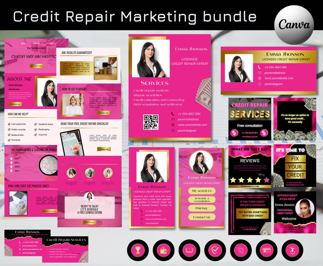 Credit Repair Kit, Credit Repair Branding Bundle, Credit Repair ...