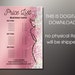 Body Contouring Price List Template Rose Gold, Body Sculpting Pricelist ...