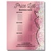 Body Contouring Price List Template Rose Gold, Body Sculpting Pricelist ...
