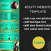 Acuity Template Blue Gold, Acuity Scheduling Template Emerald, Acuity ...